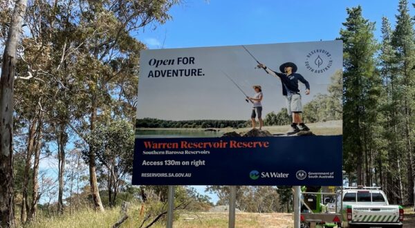 Reservoir signs point to a new adventure – Roadside Services